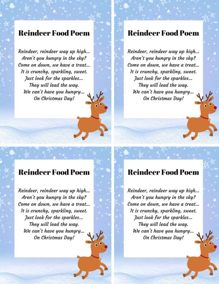 Sparkling Magical Reindeer Food Recipe: Rudolph's Secret